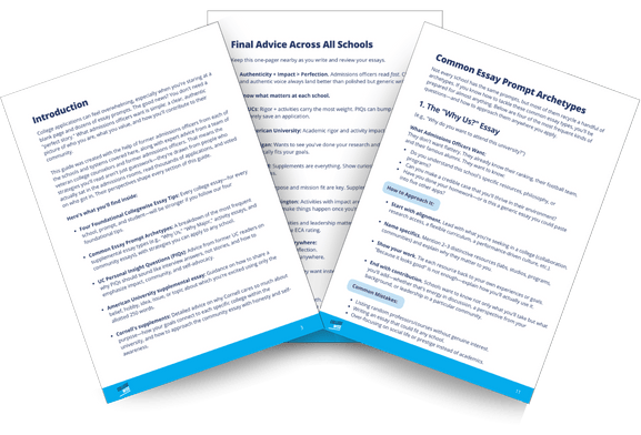 Essay Guide: Our Best Advice for the Most Common Essay Prompts